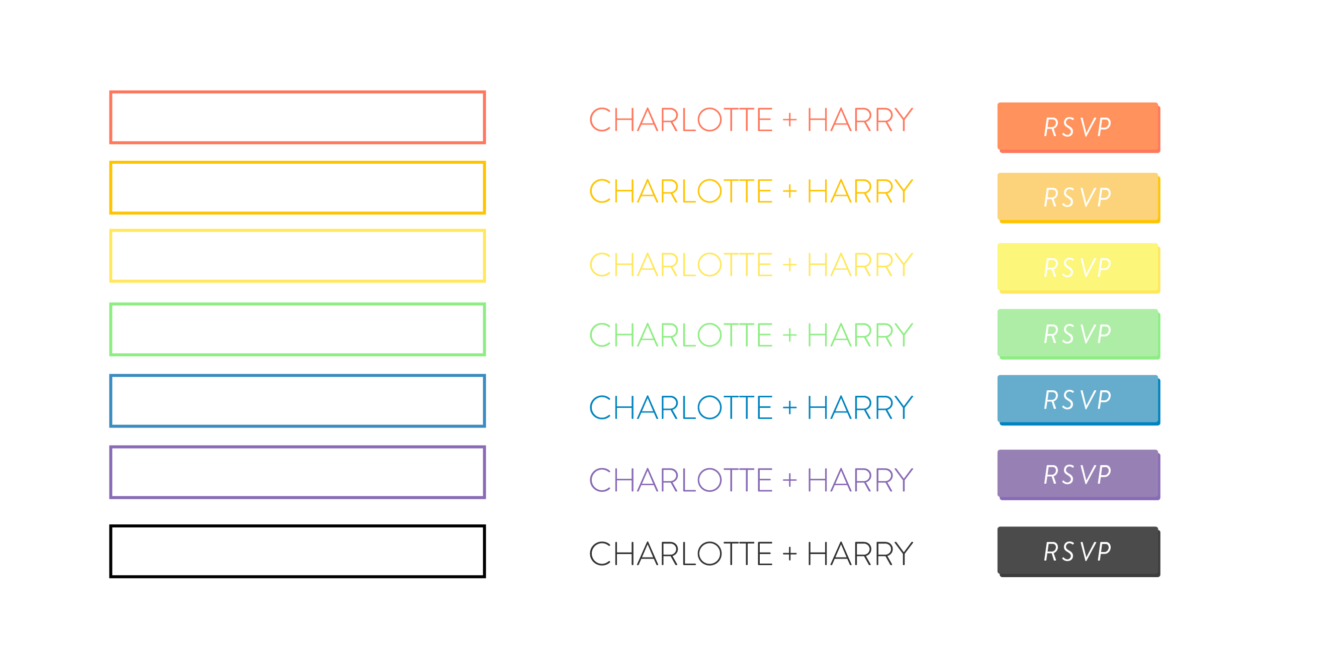 New Wedding Website theme: Charlotte & Harry
